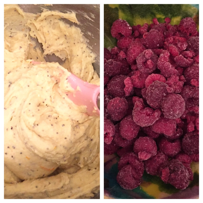 Hint of Spring Orange Raspberry Cakelets | I Brake for Bakeries